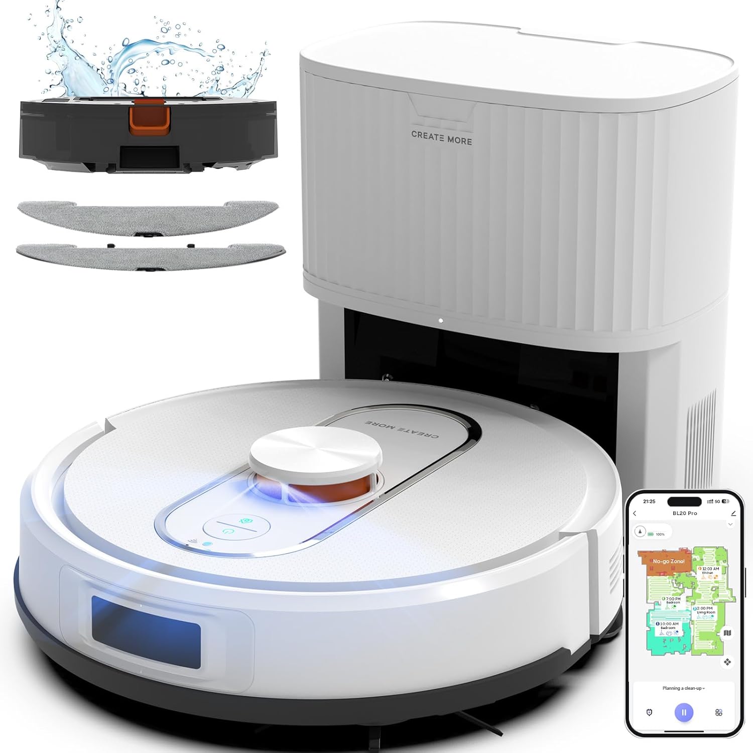 Bagotte 60-Day Self-Emptying Robot Vacuum Review - Pros & Cons ...